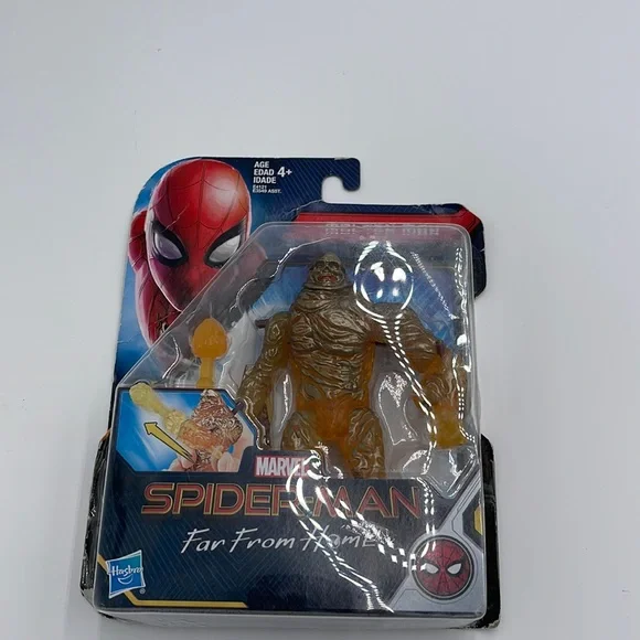 Spider Man Action Figures Spider-Man Molten Man Action Figure - 6 Inch ...